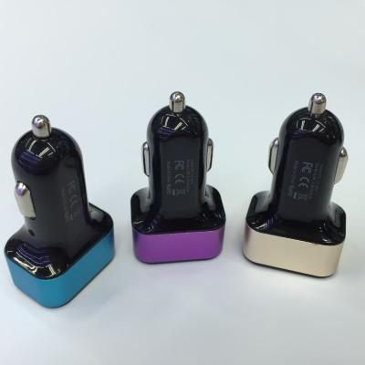 China Dust proof micro usb car chargers , Mini vehicles / car charger with multiple usb ports for sale