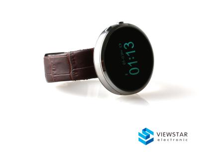Cina Orologio sportivo di cuoio D360 del braccialetto degli orologi elettronici di Bluetooth Smart in vendita