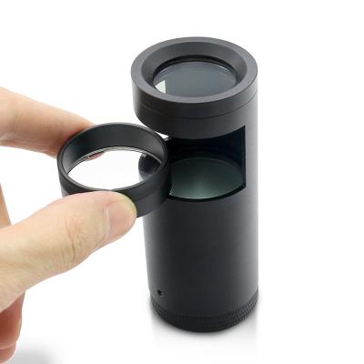 China Luz blanca Gem Polariscope portátil del color LED con Niza el paquete de cuero en venta