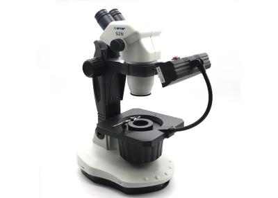 China 3ro tipo lente binocular del brazo oscilante de la generación baja oval de Gem Microscope With F07 en venta