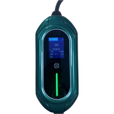 China Reliable 3.5kW Output Power Adjustable Power Level SAE J1772 Certified Portable EV Charger for Electric Vehicles for sale