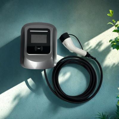 China 7kW Type 2 Electric Car Charger with Bluetooth Smart Control and Waterproof IP65 for Home Fast Charging for sale