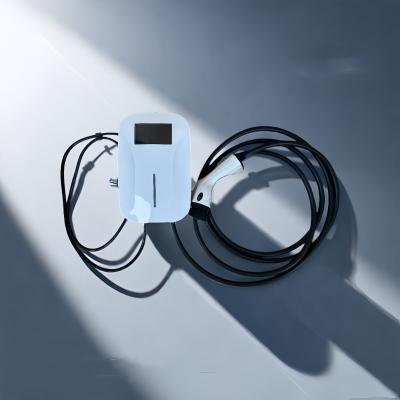 China Wisenergy 22KW/44KW Dual-Gun Wallbox EV Charger Commercial OCPP 32A 3-Phase New Condition APP Loaded with Balance Features for sale