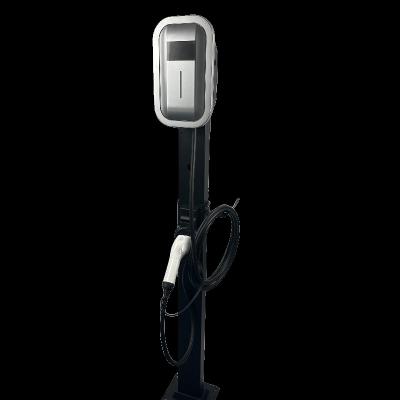 China Manufacture Portable Vehicle Ac Station OLCD Screen 3.5kw 7kw 16A 32A Type 2 Mobile Level 2 Electric Ev Car Charger for sale