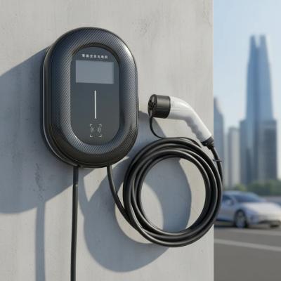 China 7kW High-Power Wall Mount EV Charger with Universal Compatibility and IP54 Weather-resistant Design for sale