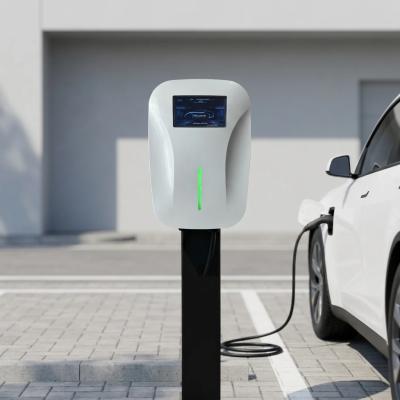 China Industrial-Grade 7.2kW Max Power EV Charging Station with IP54 / IK08 Protection and Wi-Fi / Bluetooth / RFID/4G/Ethernet Communication for sale