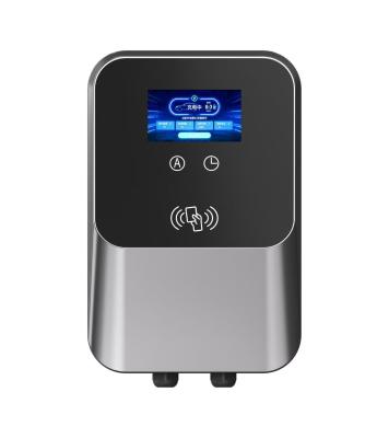 China 32A 3 Phase Wallbox Charging Station Level 2 EV Charger with 11kw 22kw Output Power for sale