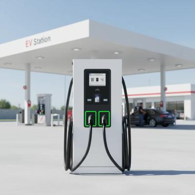 China 160kW DC Fast Charging Pile with Smart Power Allocation and Multi-Standard CCS2 CHAdeMO Compatibility for sale