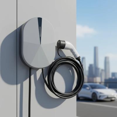 China 7kW 32A Wi-Fi App Control EV Charger Electric Vehicle Charging Station with RFID and Air Cooling for sale