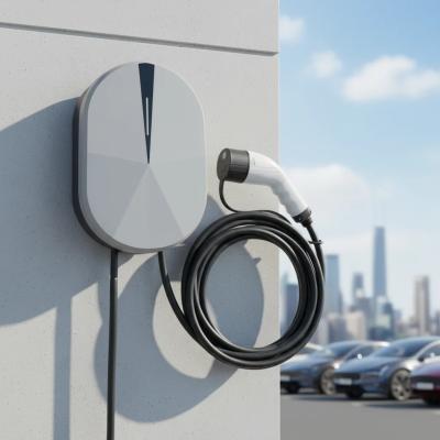 China 32A Level 2 EV Charger with 7kW AC Output and Type 1 / Type 2 / GBT Interface for sale