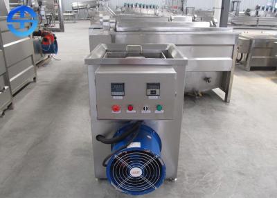 China Electricity Heating Fried Chicken Machine Manual Discharging Type 12kw 380v for sale