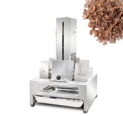 Cina Il cioccolato che affetta l'industria alimentare lavora la macchina a macchina elettrica della ruspa spianatrice della briciola di pepita di cioccolato in vendita