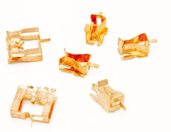 Quality Fine Blanking Precision Metal Stamping Parts For Key Radio Frequency And Heat Dissipation Components for sale
