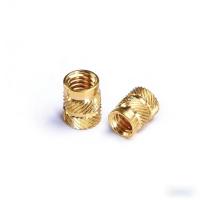 China Blind Threaded Brass Inserts Closed End Design Lead Free Custom Precision Fasteners for sale