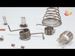 music wire precision compression spring relaxation resistance custom springs