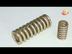 music wire precision compression spring relaxation resistance custom springs