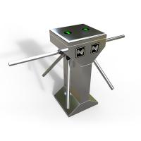 China Three Roller Revolving Door Turnstile , Automatic Tripod Turnstile Access Control for sale