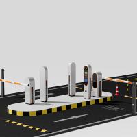 China IP67 Traffic Barrier Gate Parking System Solution Anti Tailgating for sale
