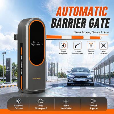 China 1.5 Million Cycle Boom Barrier with DC Brushless Motor Soft Start Stop and 26 Programmable Functions for Heavy Duty Parking for sale