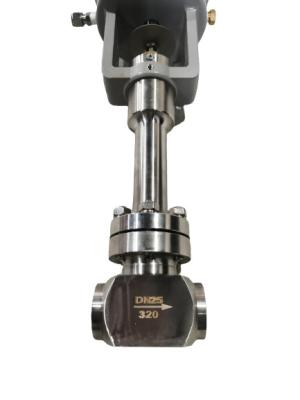 China High Pressure Pneumatic Low Temperature Valve Shutoff For LN2 LO2 for sale