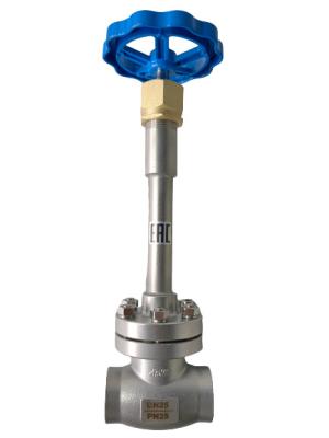 중국 저온 SS DN25 PN25 극저온 글러브 밸브 수동 작동 판매용