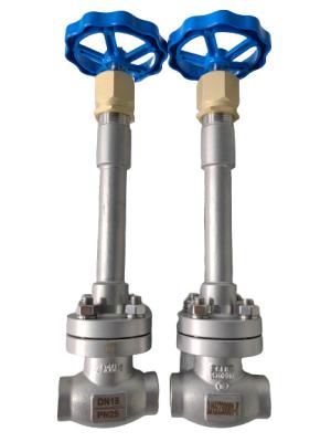 중국 수동 작동 DN15 PN25 극저온 글러브 밸브 스테인레스 강 판매용