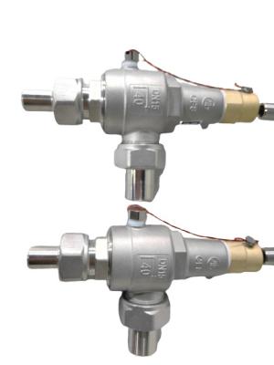 China LN2 DN15 PN40 Cryogenic Safety Valve Stainless Steel 304 / 316 Thread Connection for sale