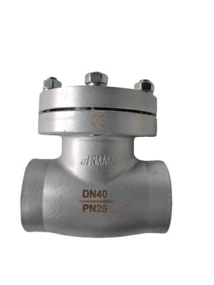 Chine OEM DN40 PN25 Cryogenic Check Valve Stainless Steel Disc Shaped For LNG à vendre