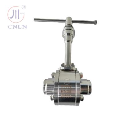 China Valva de esfera criogénica de aço inoxidável CDQ61F para gás líquido LNG/LOX/LN2/LAR/LCO2 à venda