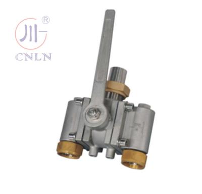 China CDQ65F válvula de esfera criogénica de 3 vias DN25 para gás líquido GNL/LOX/LN2/LAR/LCO2 à venda