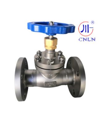 중국 플랜지 짧은 줄기 크라이오겐 글로브 밸브 -196- + 80 DN10-100mm 판매용