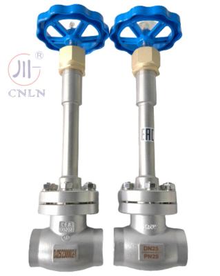 중국 CF3/CF8 PN40 DN25 LNG/LOX/LN2/LAR/LCO2 탱크/컨테이너/스키드용 스테인리스 스틸 저온 구슬 밸브 판매용