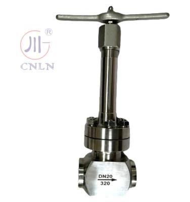 China High Pressure Cryogenic Globe Valve For Liquid Gas / Cryogenic Tank/Skid/LNG DN20 SS304 for sale