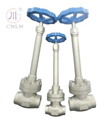 중국 CF3/CF8 LNG/LOX/LN2/LAR/LCO2를 위한 수동 냉동 구슬 밸브 DN25/DN15 판매용