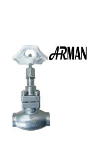 중국 SS304/316 LNG/LOX/LN2용 냉동 구리 밸브 단 줄기형 D ((DN10-50mm) 판매용