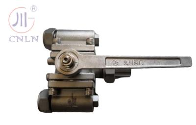 중국 크라이오겐 세 가지 방식의 볼 밸브 스테인리스 스틸 판매용