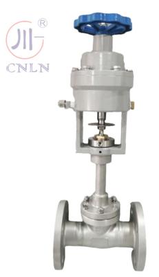 China Cryogenic Pneumatic Emergency Shut Off Valve Stainless Steel Flanged Type DN25 PN40 for sale