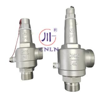 China Cryogene volledig open veiligheidsklep DN15 DN25 Vloeibare industriële gasklep -196~+80 Te koop