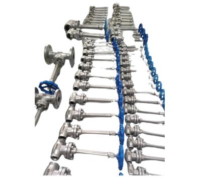 중국 PN40 수동 스테인레스 스틸 액체 냉동 가스 산업용 밸브 판매용