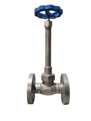 중국 PN40 플랜지 크라이오겐  글로브 밸브 정지 밸브 -196~+80 °C LNG 등을 위한 액체 가스 판매용