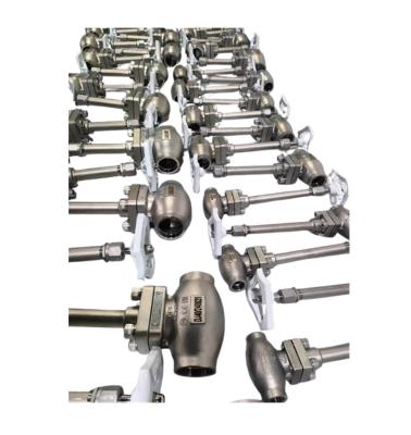 중국 PN50 냉동 지구 밸브 -196 ~ + 80 °C LNG LOX LIN LAR LCO2 탱크 액체 가스 판매용