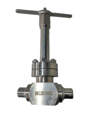 중국 고압 애플리케이션에서 고온 성능을 위한 스테인리스 스틸 크라이오겐  글로브 밸브 판매용
