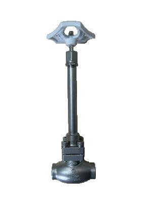 China DN32 Cryogenic Globe Valve Stainless Steel 304/316 with 5.0Mpa Maximum Pressure and -196°C to +80°C Temperature Range for sale