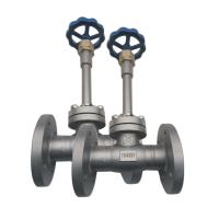 China Extended Stem Cryogenic Flange Globe Valve With Wheel Handle -196°C to +80°C Temperature Range PN 1.6-6.4 MPA for sale