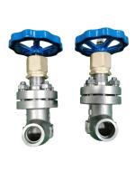 China Short Stem Low Temperature Globe Valve Socket Weld LNG LO2 for sale