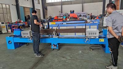 Cina DJ80 Doppia testa idraulica macchina di camferatura dei tubi solidi in vendita