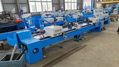 Cina DJ80 Doppia testa idraulica macchina di camferatura dei tubi solidi in vendita
