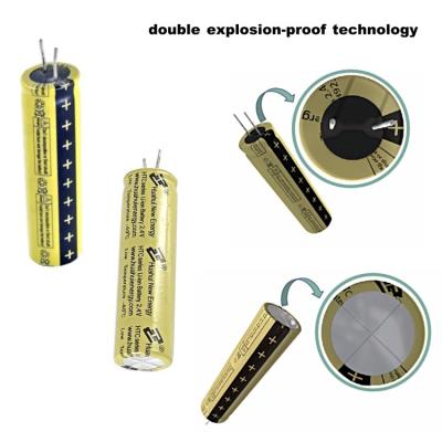 Cina Batteria 1865 del titanato del litio delle cellule 2.4V 1300mAh di prestazione LTO di bassa temperatura in vendita