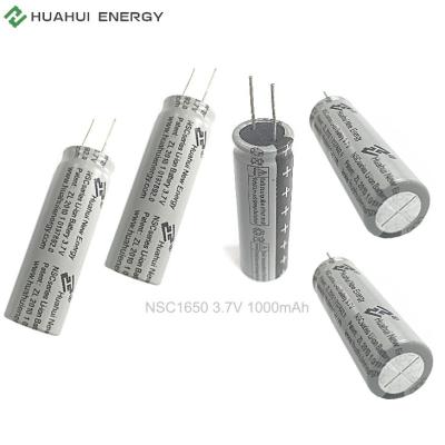 Cina litio ricaricabile Ion Battery Cell NSC1650 di 1000mAh 3.7V 3C in vendita