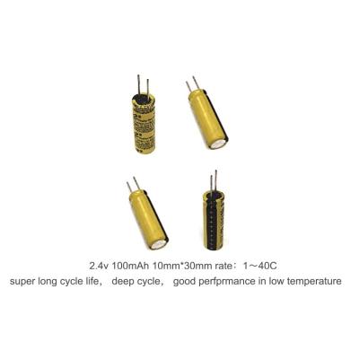 Cina batteria del titanato del litio di 100mAh 2.4v Li Ion LTO per attrezzatura medica in vendita